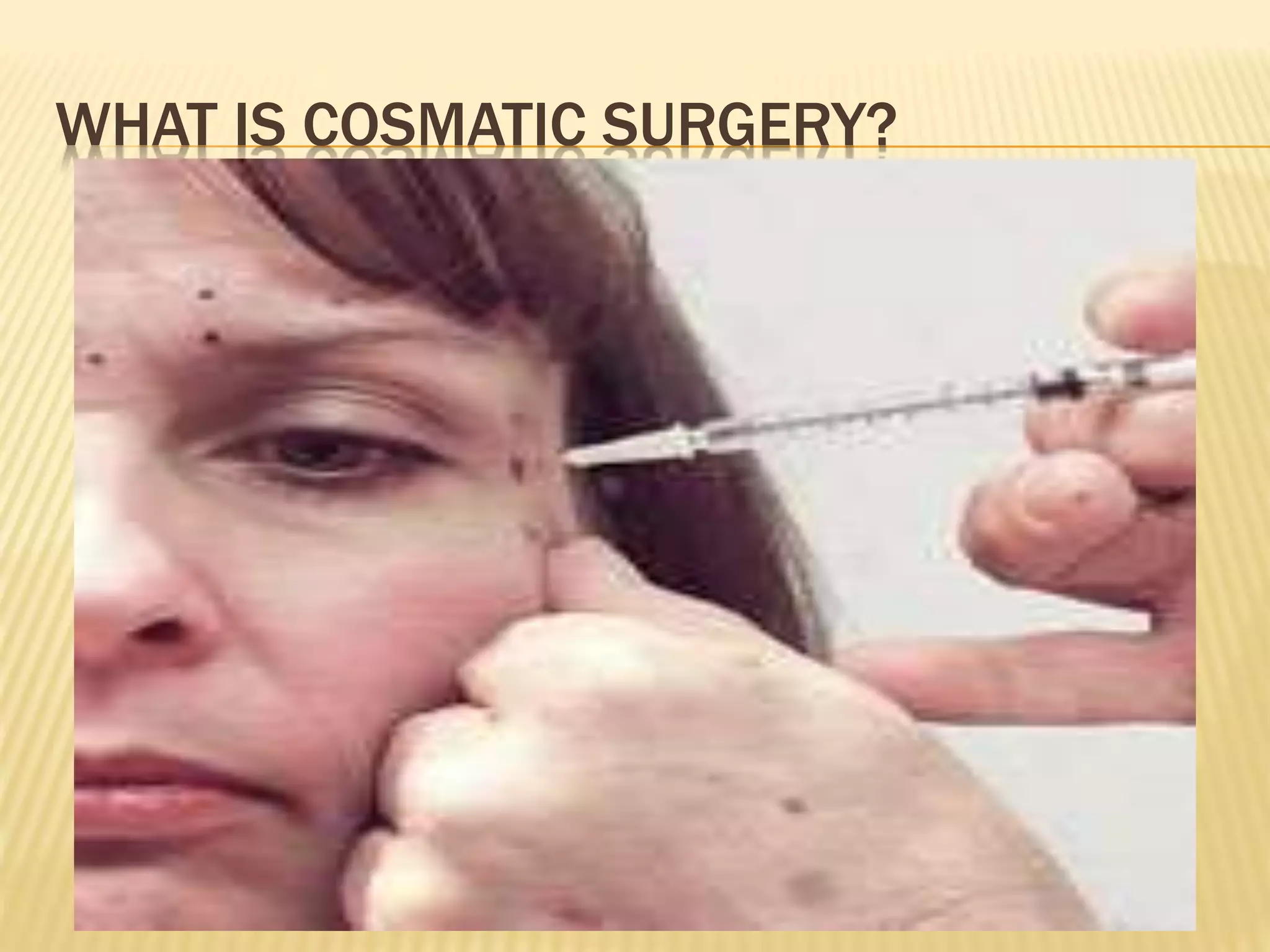 Risks in plastic surgery | PPTX