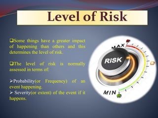 Risks & its types | PPTX