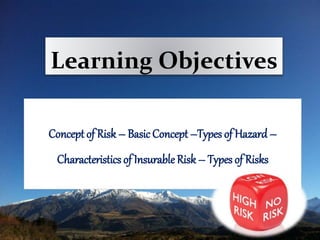 Risks & its types | PPTX