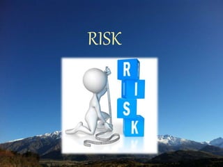 Risks & its types | PPTX