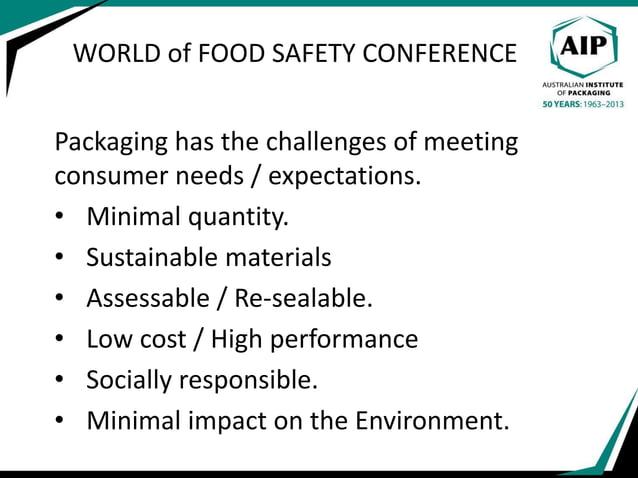 Risks of Recycled Packaging | PPT