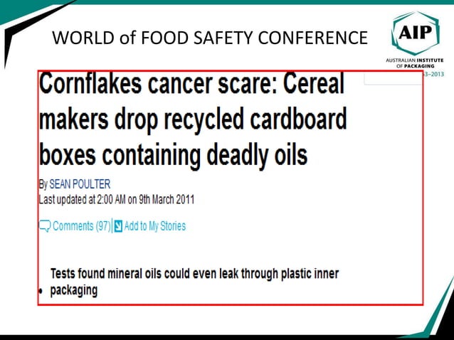 Risks of Recycled Packaging | PDF