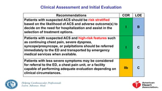 Risk stratfication of ACS | PPTX