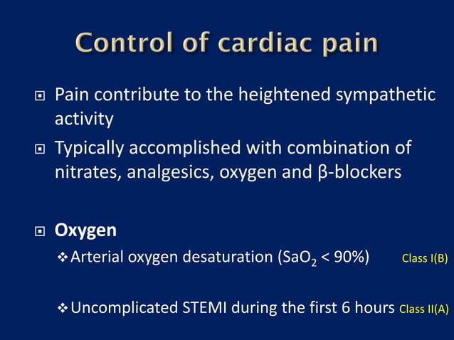 Risk stratification and medical management of stemi | PPT