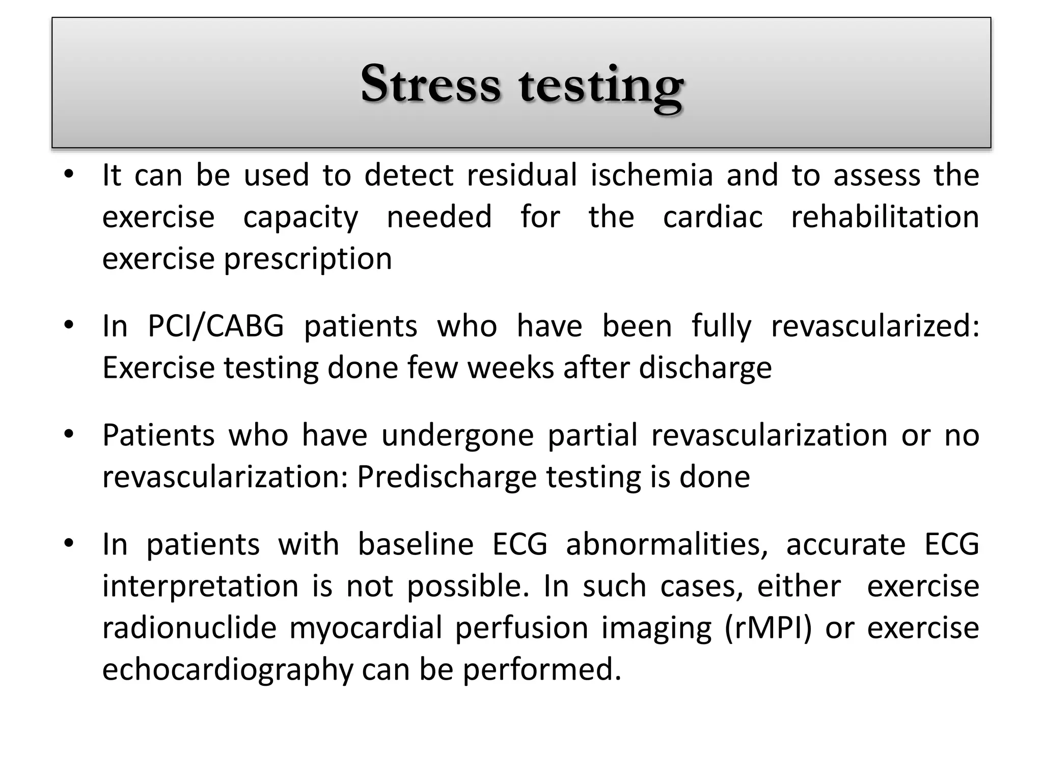 Risk stratification of an acs patient | PPTX
