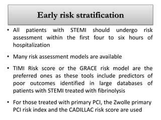 Risk stratification of an acs patient | PPTX