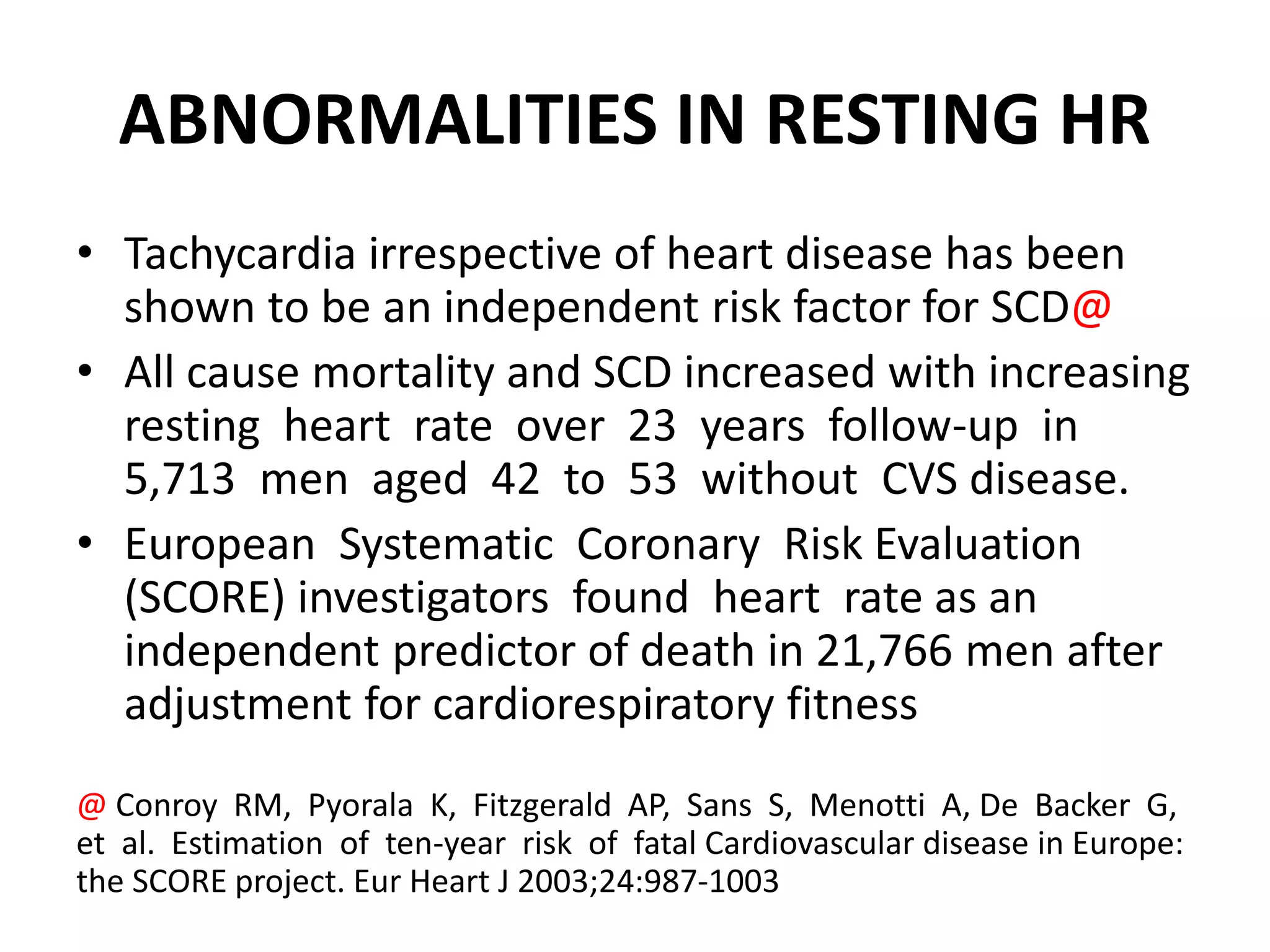 Risk stratification of scd | PPTX