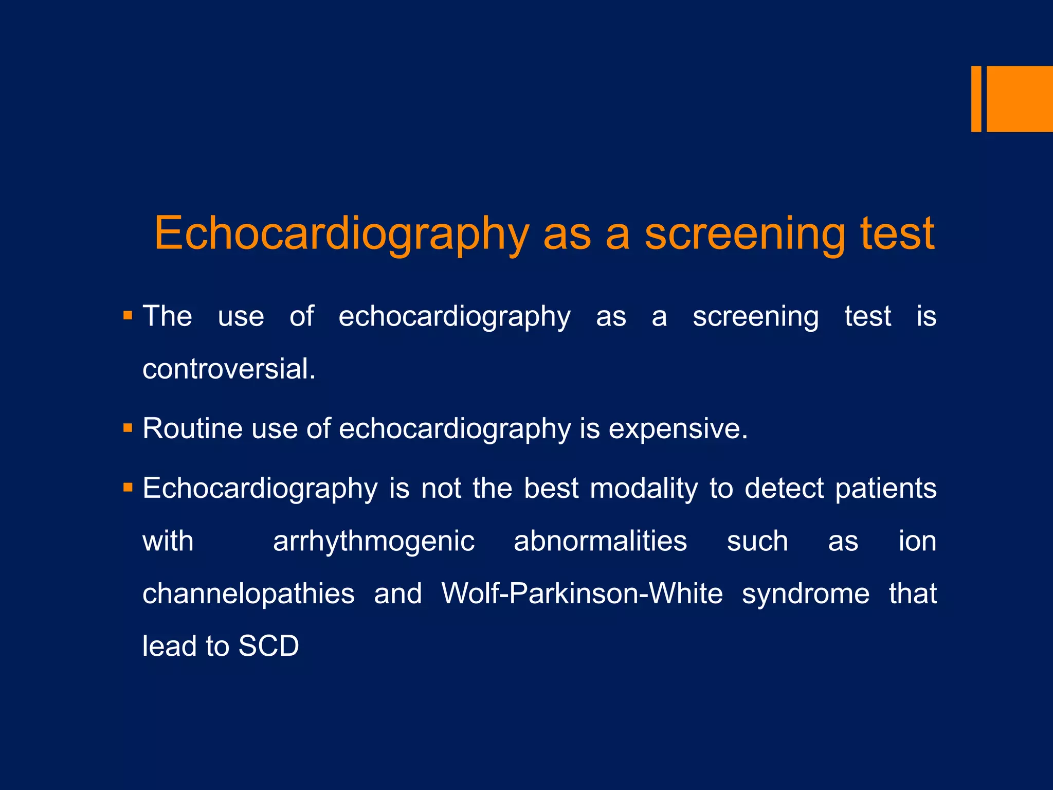 Risk stratification to prevent SCD in young athletes | PPT