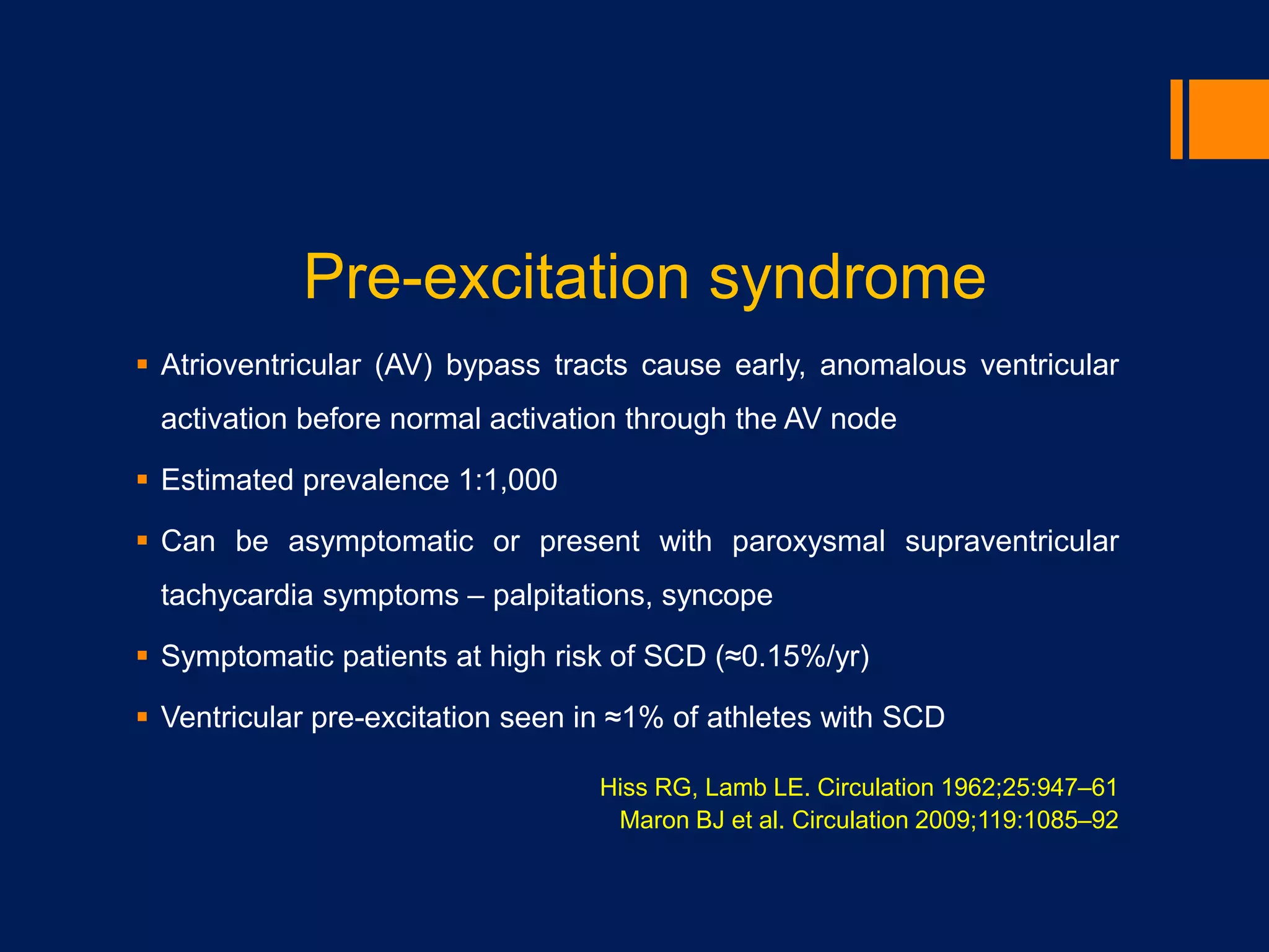 Risk stratification to prevent SCD in young athletes | PPT