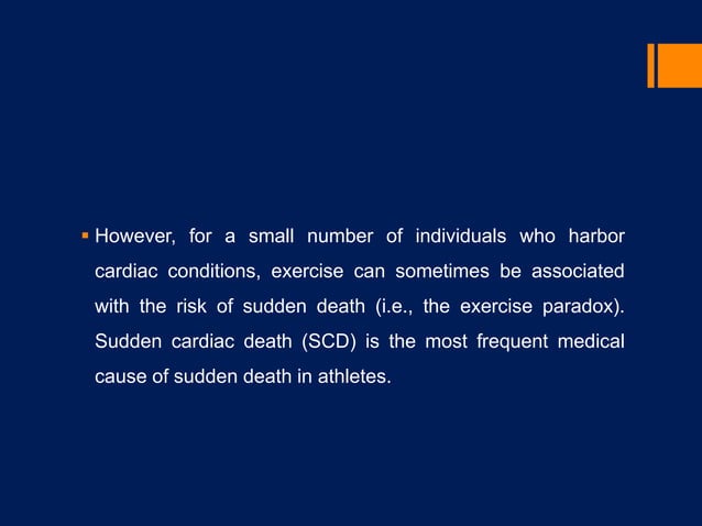 Risk stratification to prevent SCD in young athletes | PPT