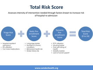 Risk stratification webinar draft | PPTX