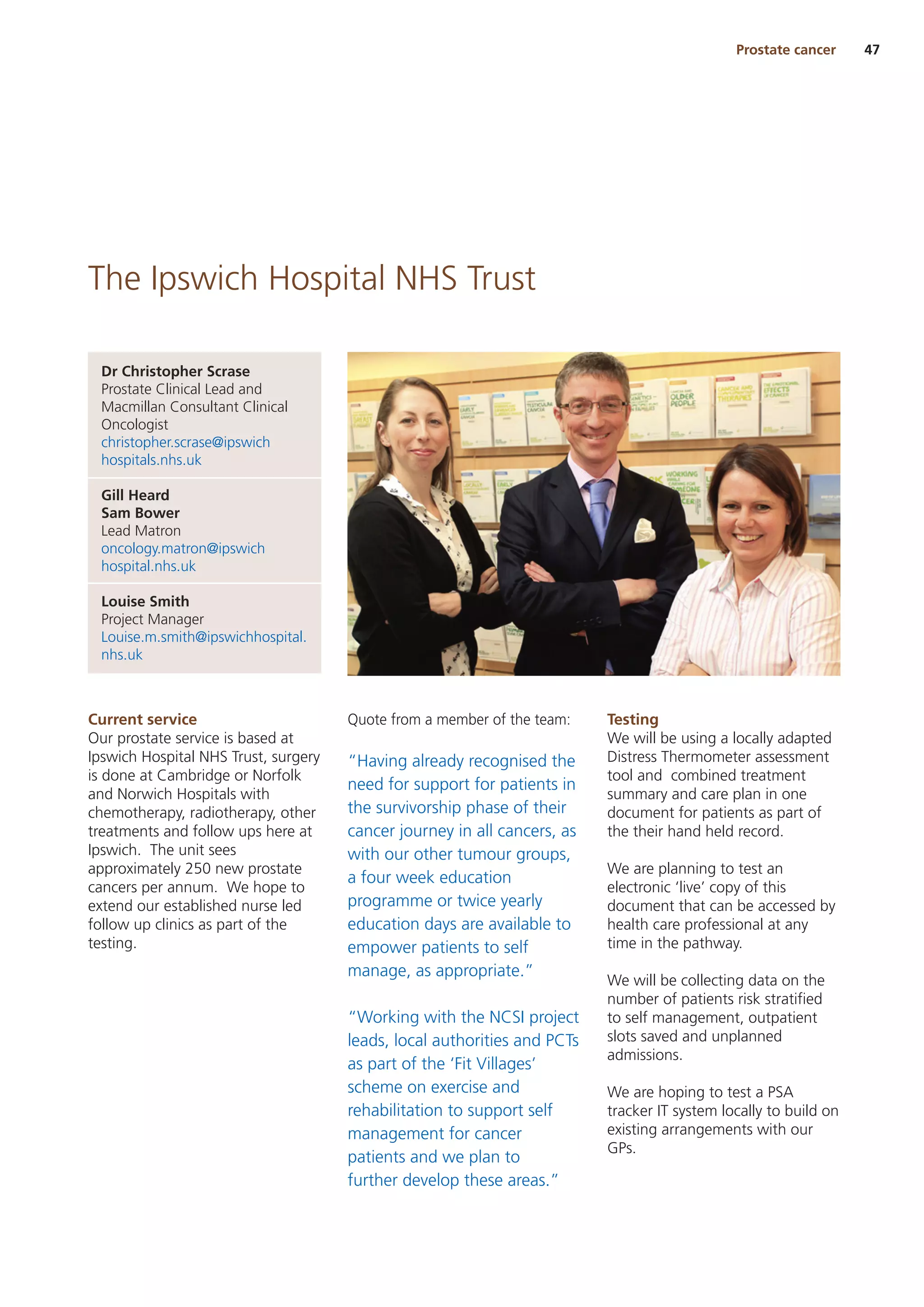 Effective follow-up: testing risk stratfied pathways (Cancer) | PDF