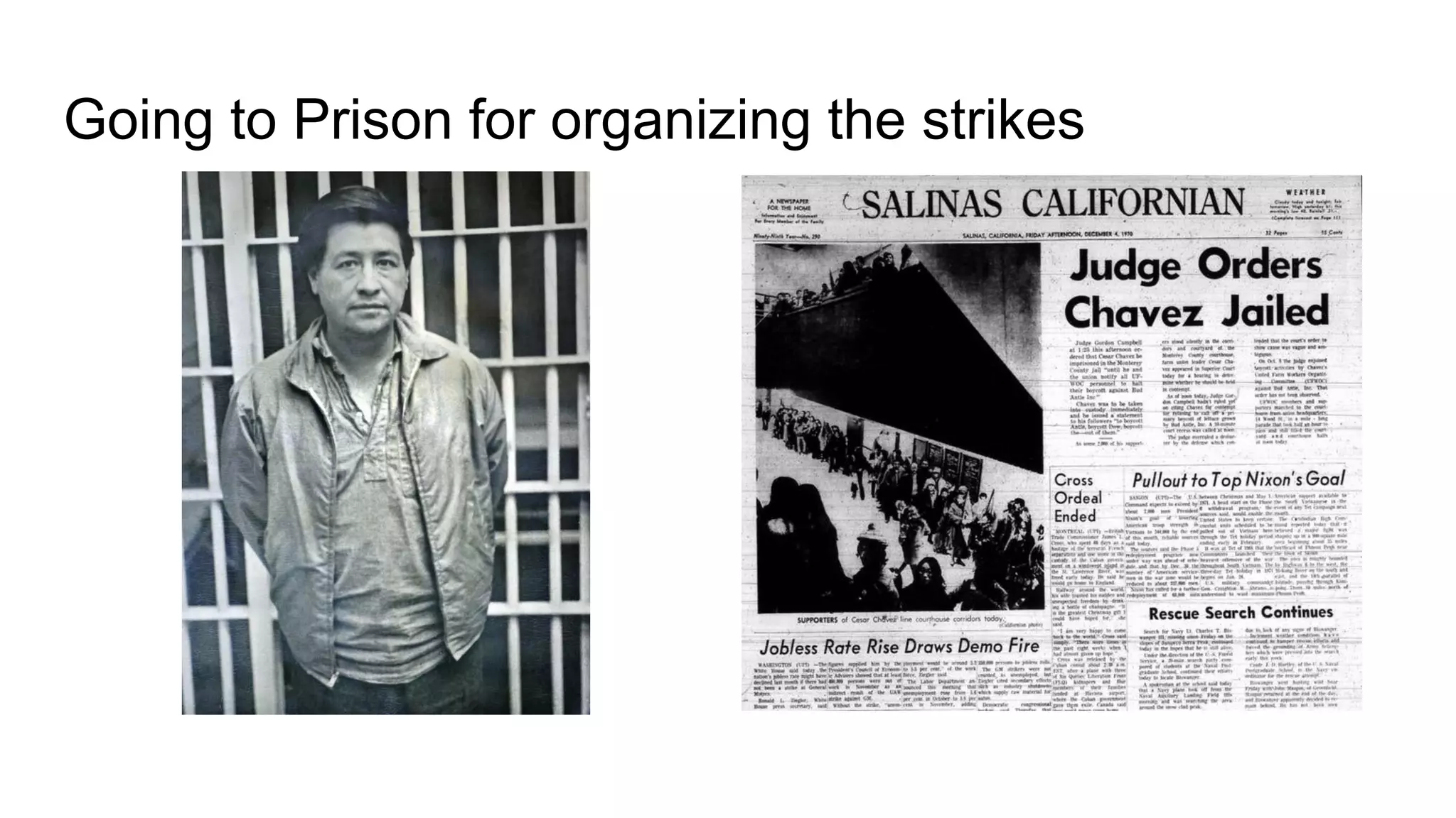 Risk takers, Cesar Chavez | PPT