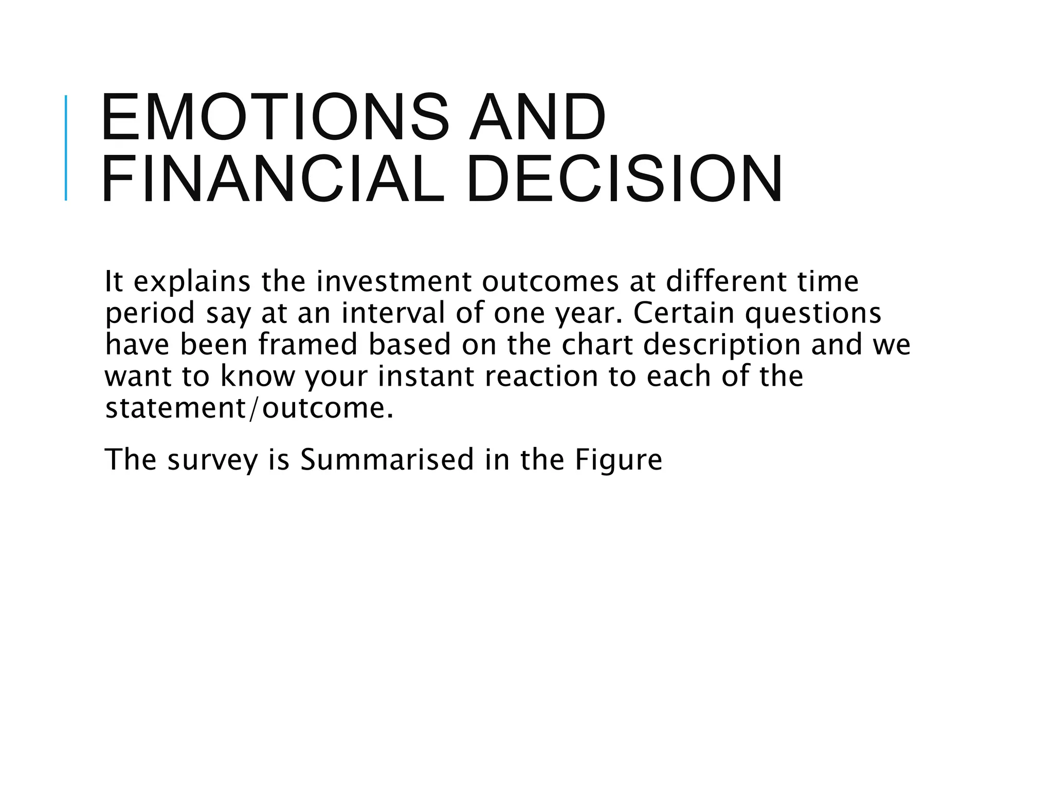 Risk taking and emotions | PPTX