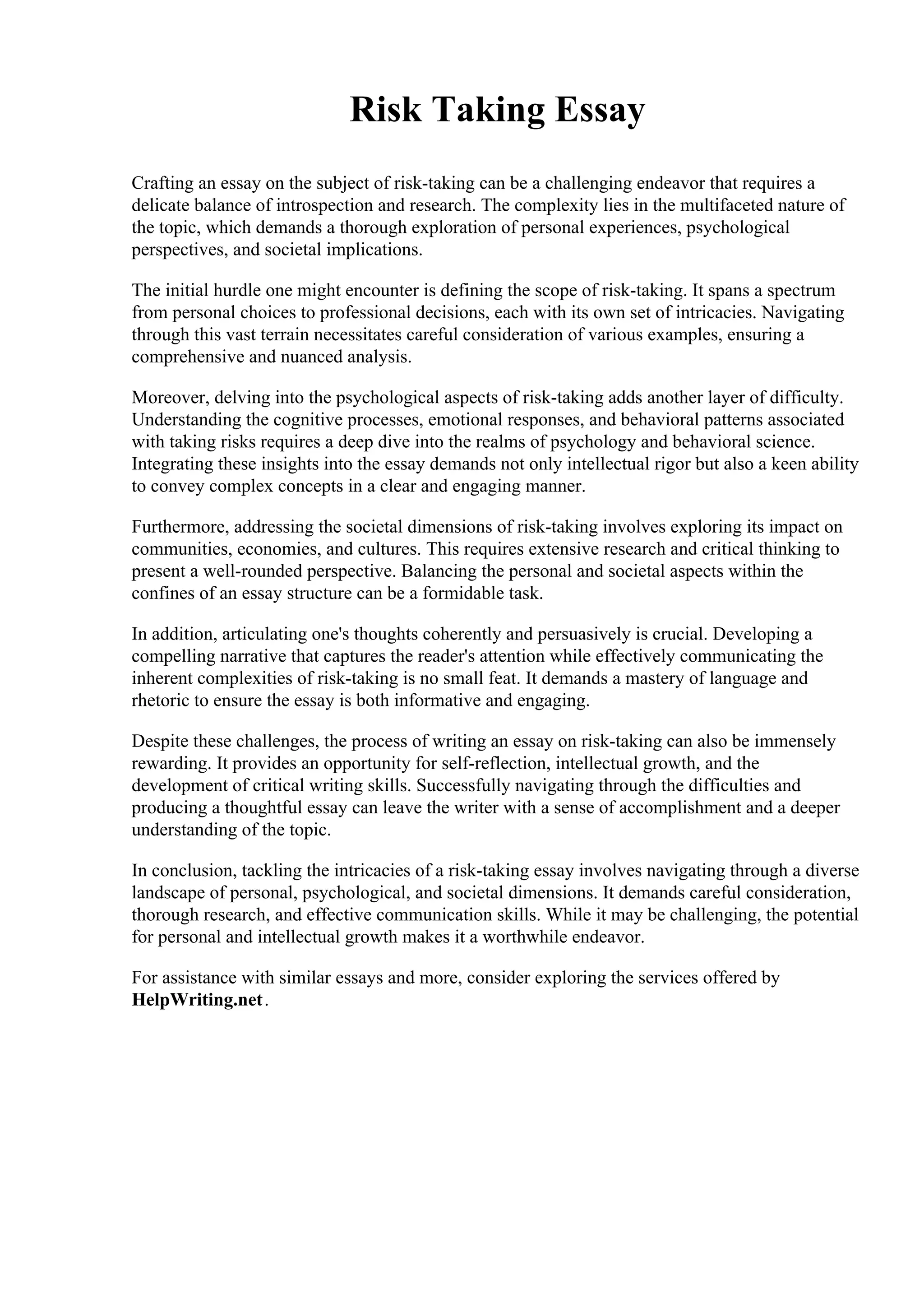Risk Taking Essay.pdf