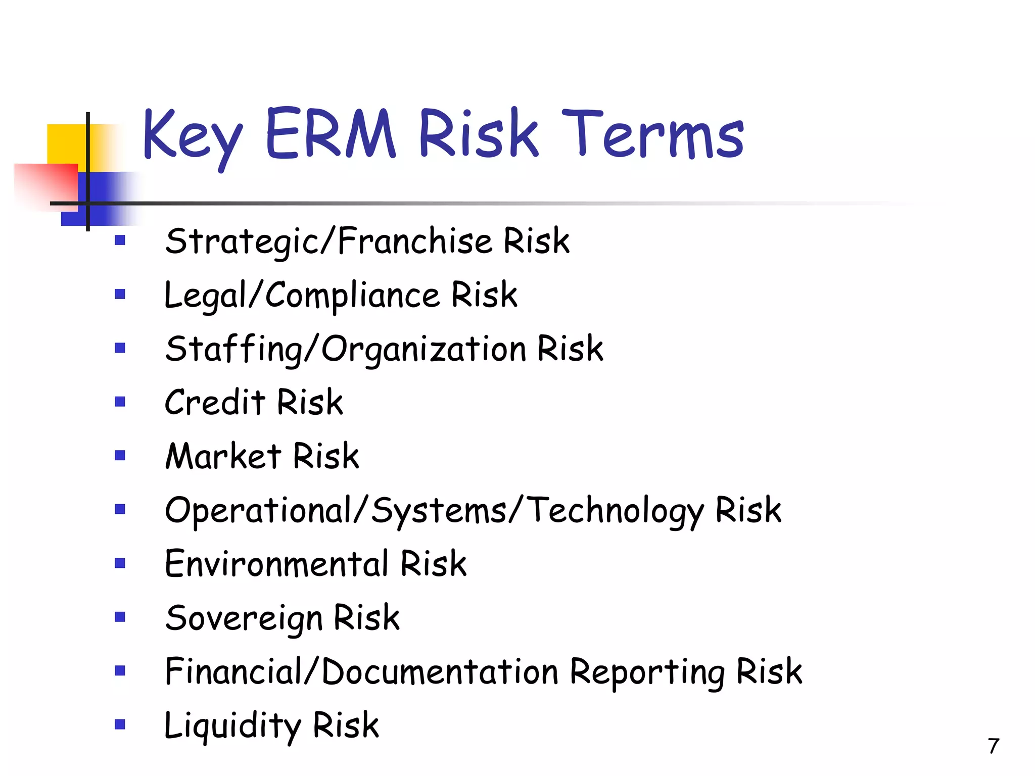 Risk terminologies | PPT