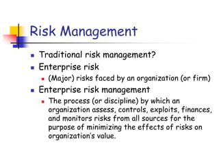 Risk terminologies | PPT