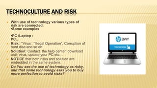 Ulrich Beck Theory of Risky World (technoculture & risk) | PPTX