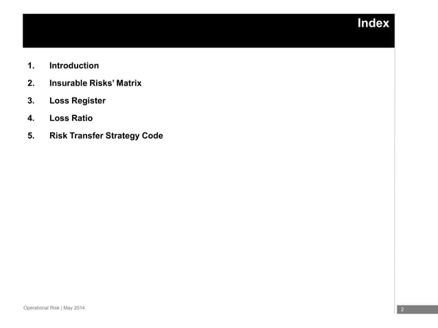 Risk transfer strategy. | PPTX | Insurance | Personal Finance