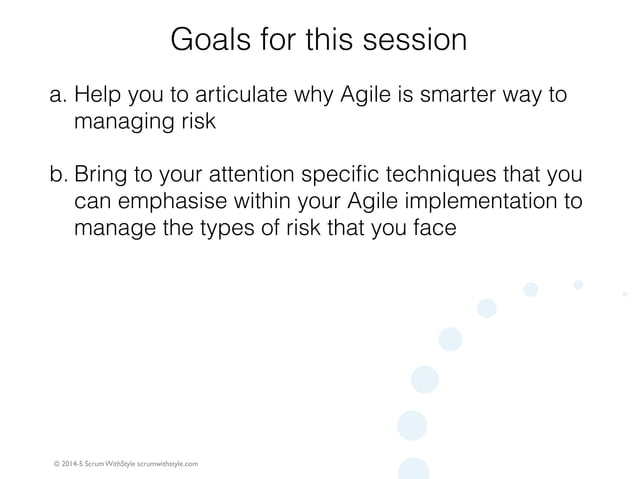 Agile Risk Management | PPT
