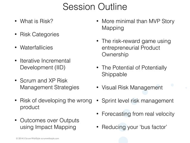 Agile Risk Management | PPT