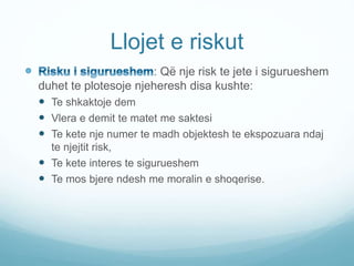Risku | PPTX