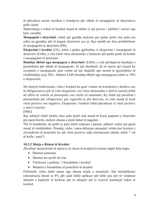 Risku i kredise (valmir istogu) | DOC