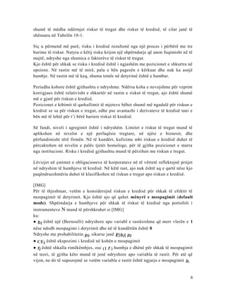 Risku i kredise (valmir istogu) | DOC