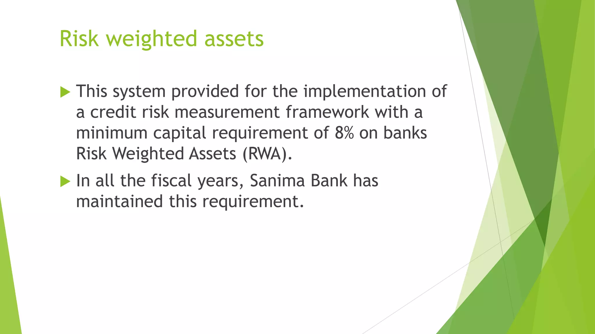 Risk Weighted Assets and Notes to Accounts | PPTX