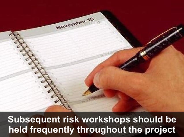 Project risk management workshops | PPT