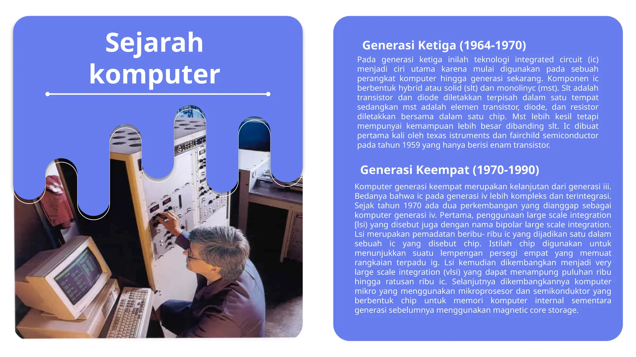 sejarah tentang komputer dari dulu sampai sekarangpptx | PPTX