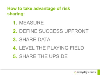 Risky Business 101: 5 Steps To Success With Risk Sharing | PPT