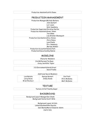 Risky Island Rescue (2012) End Credits | DOCX