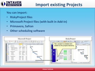 RiskyProject Enterprise | PPTX | Business | Business and Finance