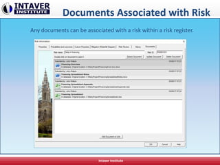 RiskyProject Enterprise | PPTX | Business | Business and Finance
