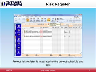 RiskyProject for Oil and Gas Industry | PPT