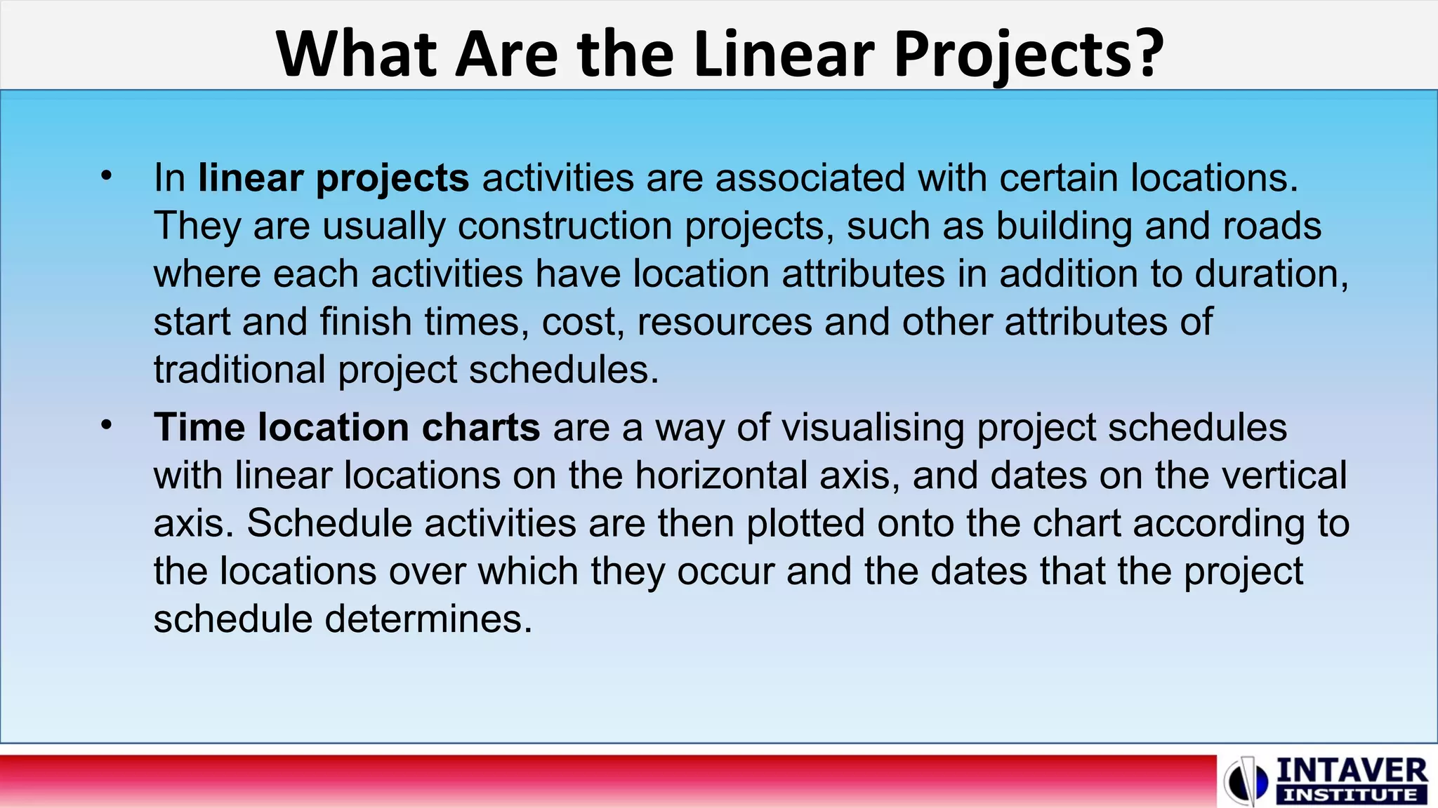 Risk Analysis of Linear Projects | PPT