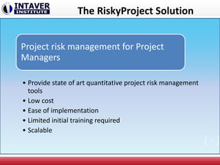 RiskyProject Software | PPT