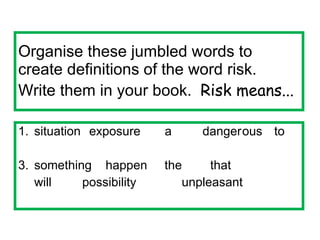 Risky World Intro Lesson | PPT