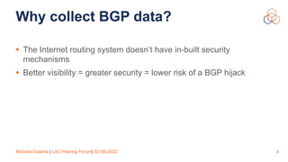 RIPE NCC RIS (Routing Information Service) | PDF