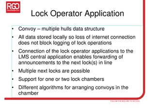 RIS lock mangement system RGO | PPT