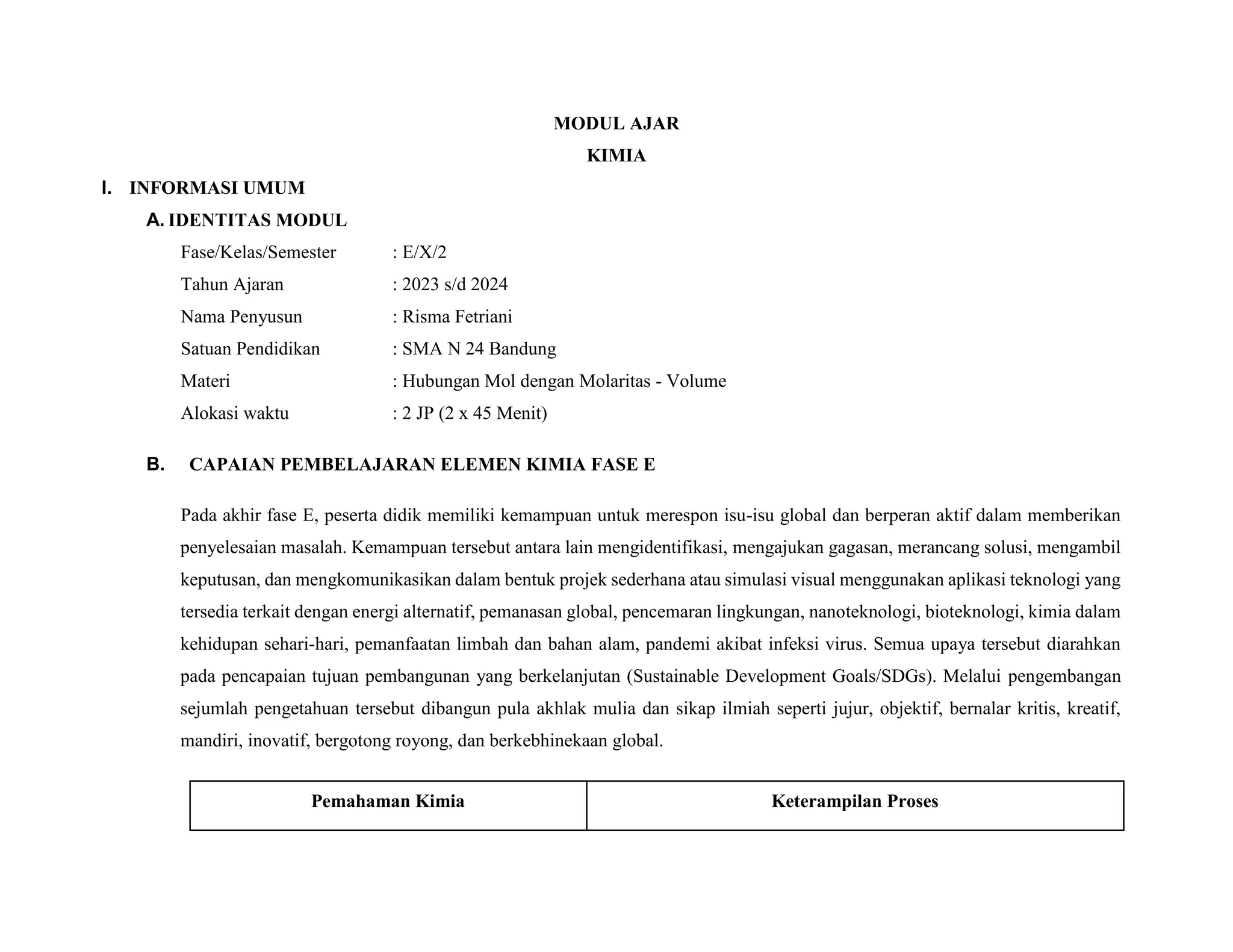 Risma Fetriani_Modul Ajar (Hubungan Mol dengan Volume-Molaritas).docx