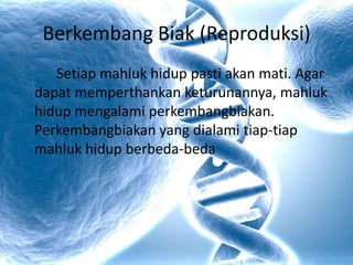 ciriciri mahluk hidup | PPTX