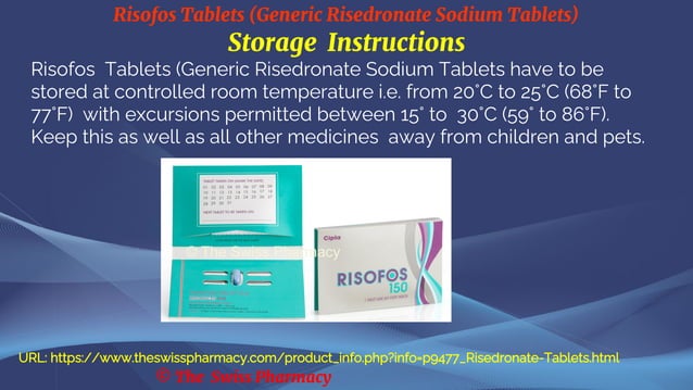 Risofos Tablets (Generic Risedronate Sodium Tablets) | PDF | Bone and ...