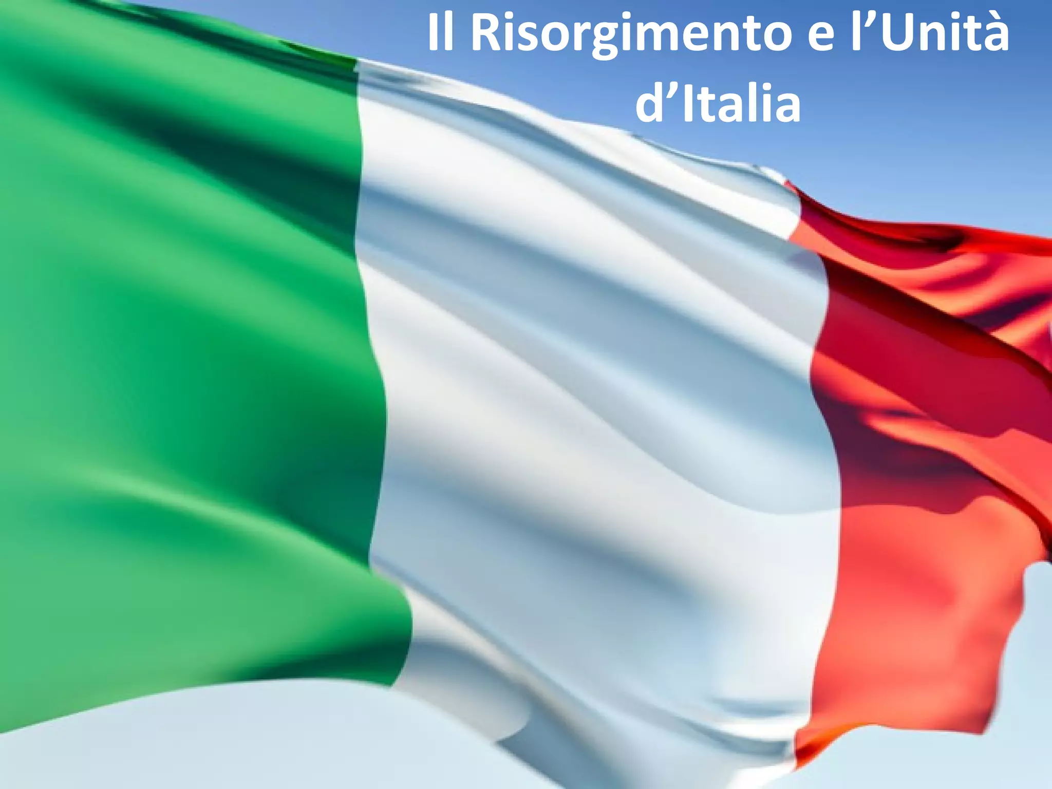 Risorgimento e Unità d'Italia | PPT