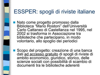 Risorse per la ricerca bibliografica (Filosofia) | PPT