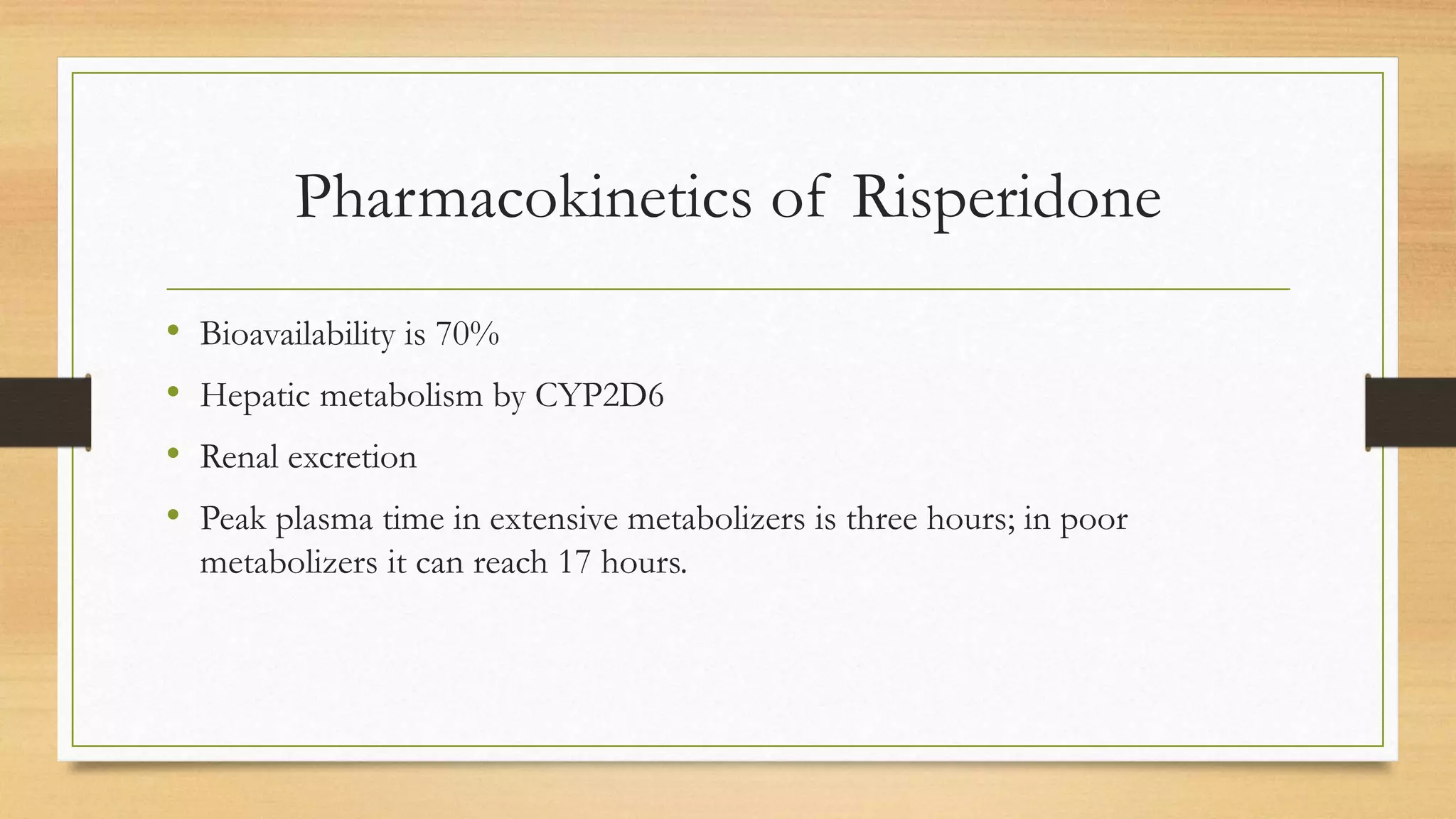 Risperidone | PPTX