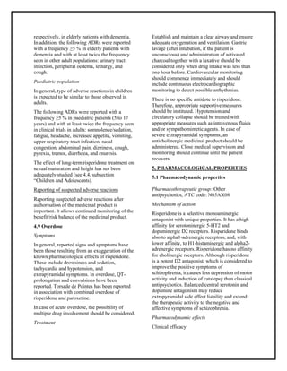 Risperidone 2mg film coated tablets smpc- taj pharmaceuticals | PDF