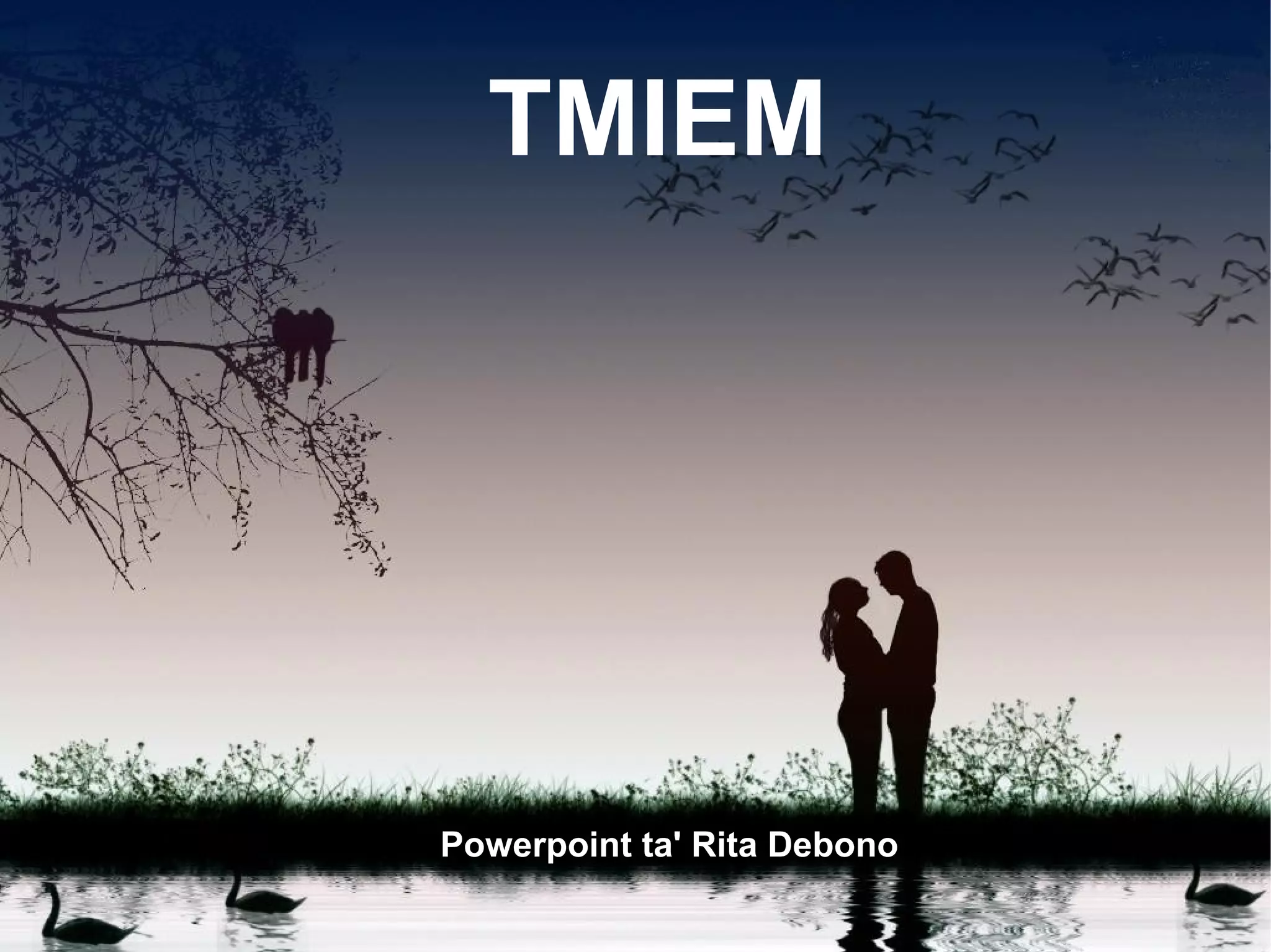 Rispett imhabba. | PPT