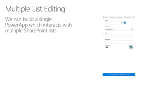 RISPUG - Top Form - Using PowerApps to Replace List Forms | PPTX | Computer Software and ...